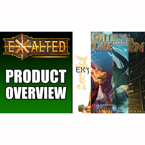 An Overview of All Released Exalted 3rd Edition Products (2018) – Ekorren