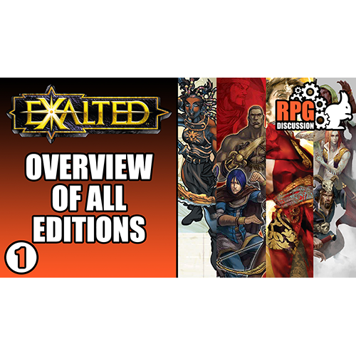 An Overview Of All Exalted Editions – Ekorren